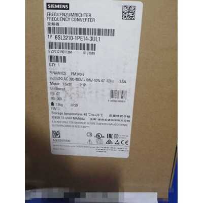 议价6SL3210-1PE14-3UL1原装西门子plcG120功率模块6SL32101PE143