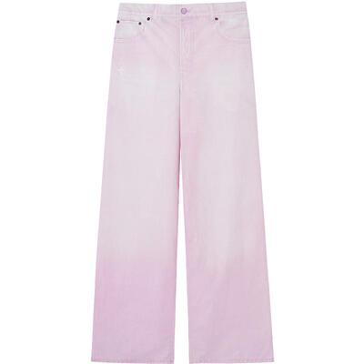 【100%棉】BLUE ERDOS2026夏季新品通勤简约水洗直筒阔腿休闲裤女
