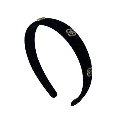 轻奢财阀系~闪钻气质纯色发箍