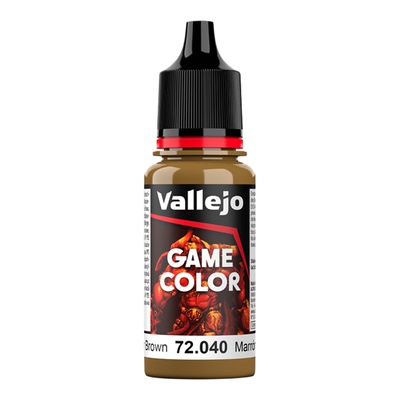 vallejo西班牙AV72040/064皮革棕模型涂装水性基础手涂漆