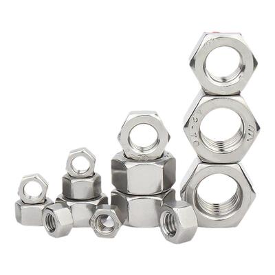 【可开专票】304加厚螺母GB6175