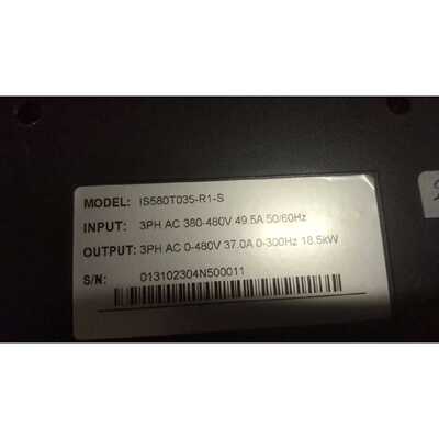 询价-IS580T035R1S18.5KW三相38048可维修