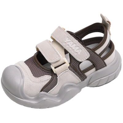 鞋春夏男女童包头户外Y2K