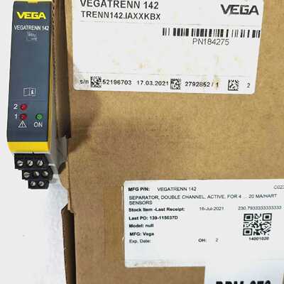 全新VEGATRENN142TRENN142.IAXXKBX双通道分离器免运费