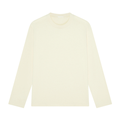 nicerice好饭窄罗纹圆领长袖T恤