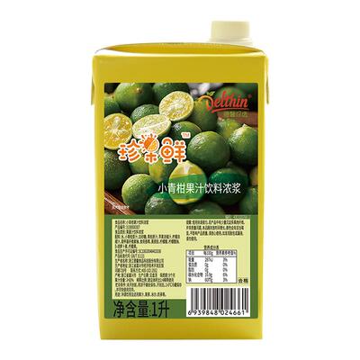 德馨珍选阳光青提汁1L开封后冷藏