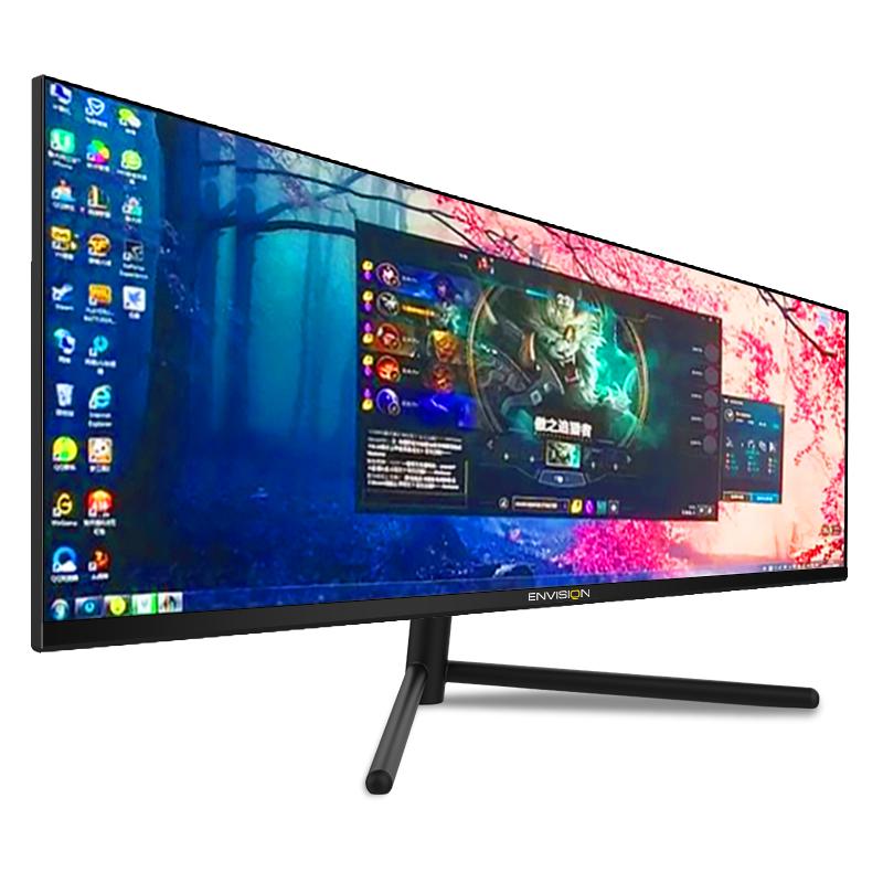 AOC带鱼屏显示器34英寸4K144Hz电竞IPS屏幕U34G3X台式电脑2K炒股_虎窝淘