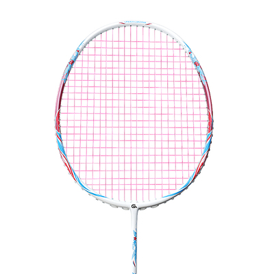 S2樱花刀均衡之刃羽毛球拍全碳素超轻5U单拍耐用进攻型小黑6U套装