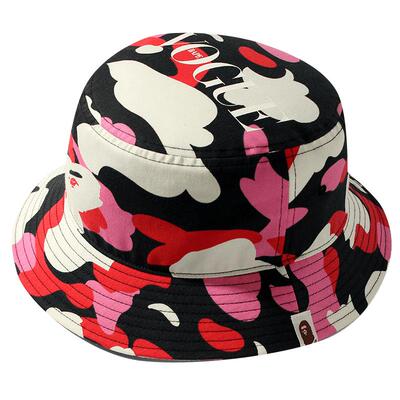 BAPE配饰迷彩渔夫帽猿人