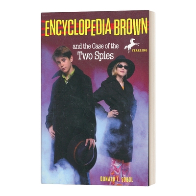 英文原版 Encyclopedia Brown and the Case of the Two Spies 百科全书小布朗 两个间谍的案子 英文版 进口英语原版书籍