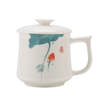 德化白瓷个人杯马克杯水杯