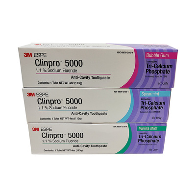 美国3M Clinpro 5000ppm高含氟牙膏防蛀抗敏再矿化脱矿跨境直邮