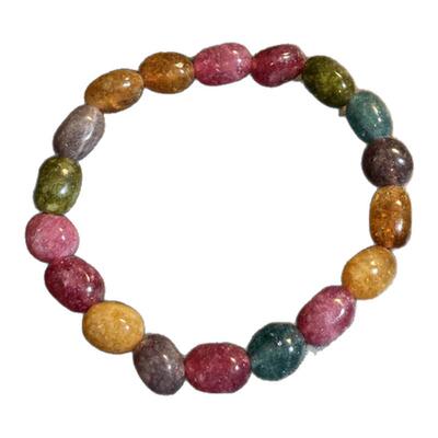 拾光匣子 NewVintage古着 Multicolored stone天然石碧玺手串手链