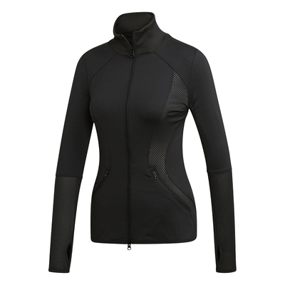 阿迪达斯女子立领夹克外套