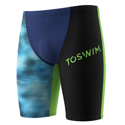 toswim2026新款泳裤男士竞速专业成人防尴尬五分及膝抗氯游泳裤