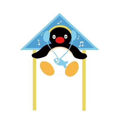 2026年新款风筝Pingu家族企鹅听音乐高颜值风筝 风筝大人专用可爱