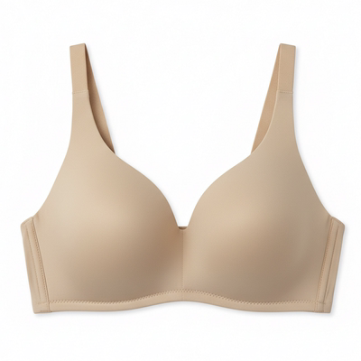 华歌尔大胸显小全罩薄杯透气柔软