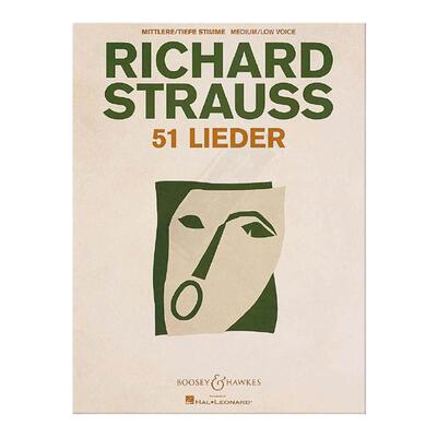 施特劳斯51首艺术歌曲中低音声部