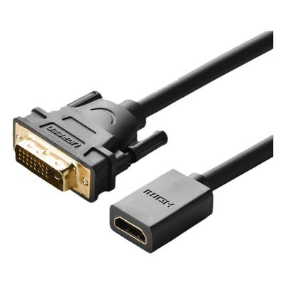 绿联DVI转HDMI线公对母