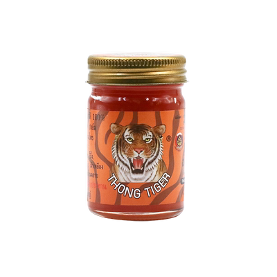 【一盒/四瓶】泰国进口金老虎膏原装正品THONG TIGE活络贴草药油
