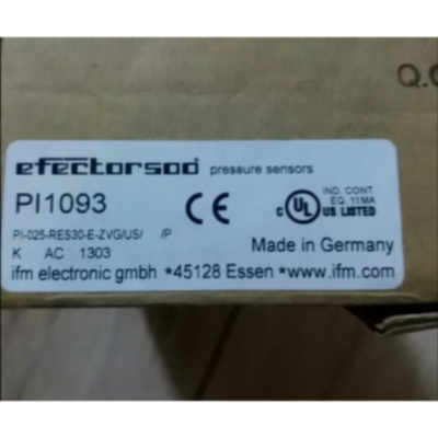 议价PI1093 压力传感器 PI-025-RES30-E-ZVG/US/ /P德国易福门ifm