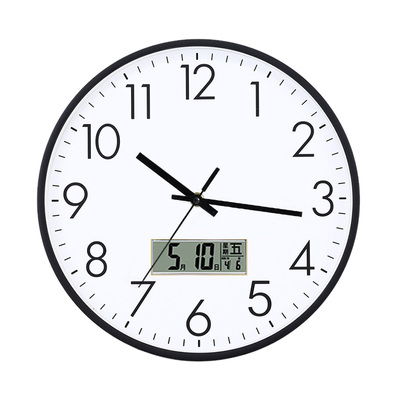 钟表挂钟家用液晶万年日历电子钟