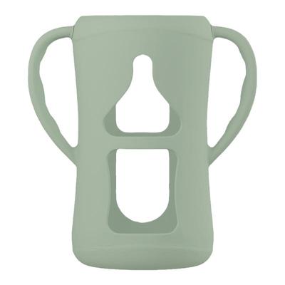 3代玻璃奶瓶硅胶手柄防摔保护套