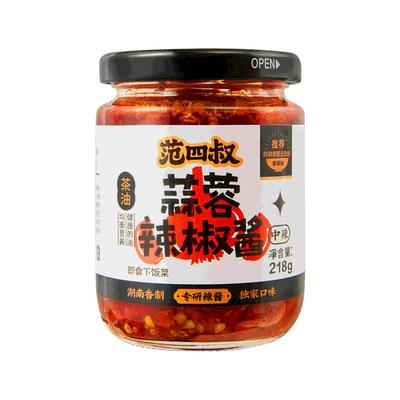 萝卜干礼盒湖南蒜蓉辣椒酱范四叔