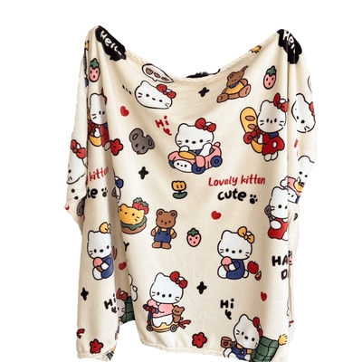 【A类母婴级可用】牛奶绒毛毯