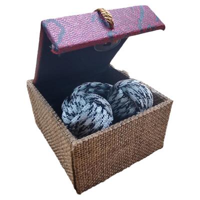 伞绳编织宝乐珠两珠一绳指尖解压