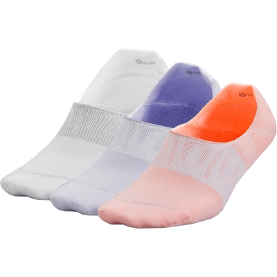 Power Stride 女士低边短袜 *3 双装丨lululemon丨LW9DLES
