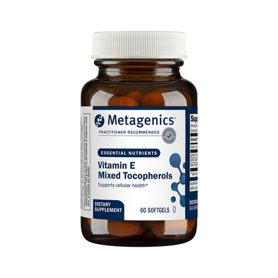 美国原装 Metagenics Vitamin E 混合生育酚软胶囊细胞健康60粒
