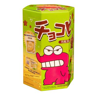 漫盒万代蜡笔小新 鳄鱼山先生巧克比食玩贴纸玉米脆 新款小新贴纸