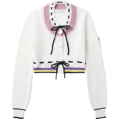 IT短款针织上衣青春甜辣系