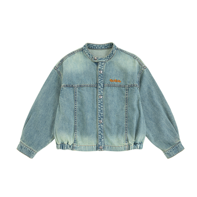 Itssmile儿童云雾水洗牛仔外套