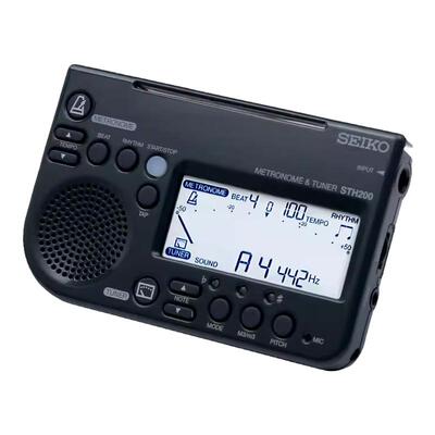 SEIKO日本精工STH200 调音器电子节拍器小提琴钢琴吉他专用校音器