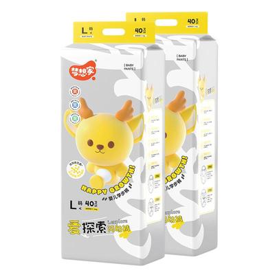 梦想家爱探索益生菌纸尿裤拉拉裤