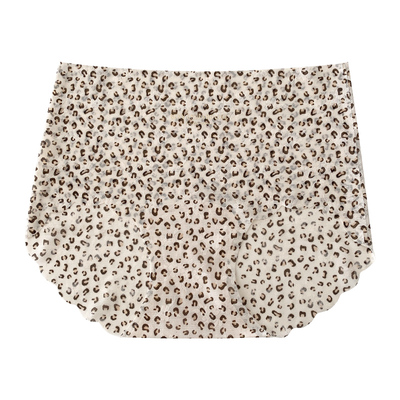 无痕小豹 法式豹纹性感女生内裤高腰网纱透气夏季2025新款三角裤