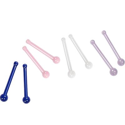 生物陶瓷耳钉女小众设计感