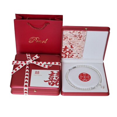 新婚祝福送闺蜜礼物连理枝项链