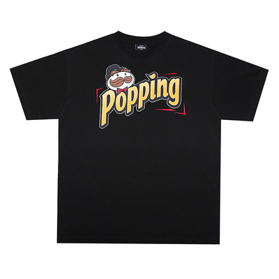 THEV宽松短袖T恤国潮恶搞嘻哈风