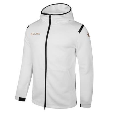 卡尔美户外运动夹克连帽外套男