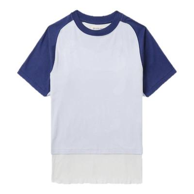 BEAMSBOY假两件短袖T恤活力时尚