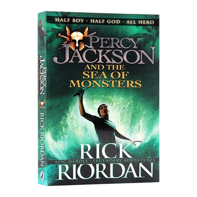 现货正版 波西杰克逊与魔兽之海 波西杰克逊系列2 Percy Jackson and the Lightning Thief 经典魔幻小说 Rick Riordan 英文原版