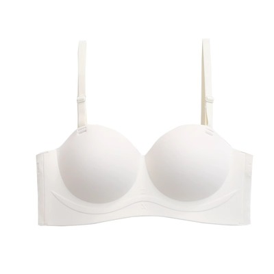 PINK【圆圆胸】聚拢内衣小胸显大女无痕塑形文胸胸罩pinkamy lily