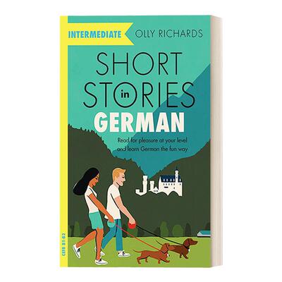 英文原版 Short Stories in German for Intermediate Learners 适合中级学者的德语短篇故事 小语种 英文版 进口书