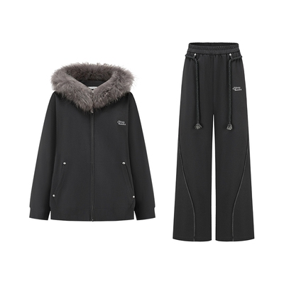 alexiasandraLOGO印花卫衣卫裤