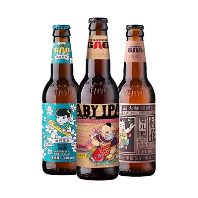 高大师婴儿肥茉莉啤酒330ml