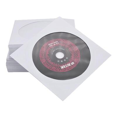 80克光盘袋12CMCD袋白色光盘纸袋