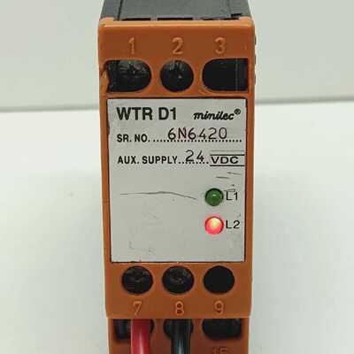 Minilec WTR?D1? Winding? Temperature ?Relay?/?Level?Controll